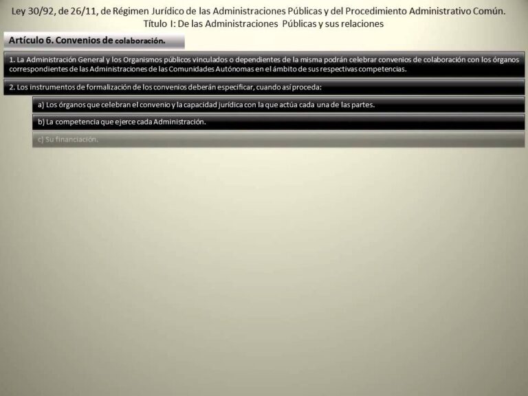Todo lo que debes saber sobre la Ley 30/92 de 26 de noviembre ...